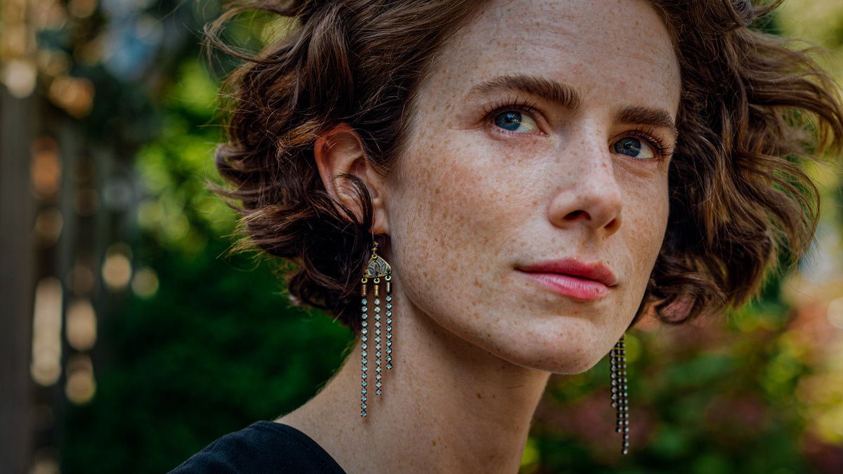 A unique handmade jewelry - Silver Mist from jewelry designer, Honica!