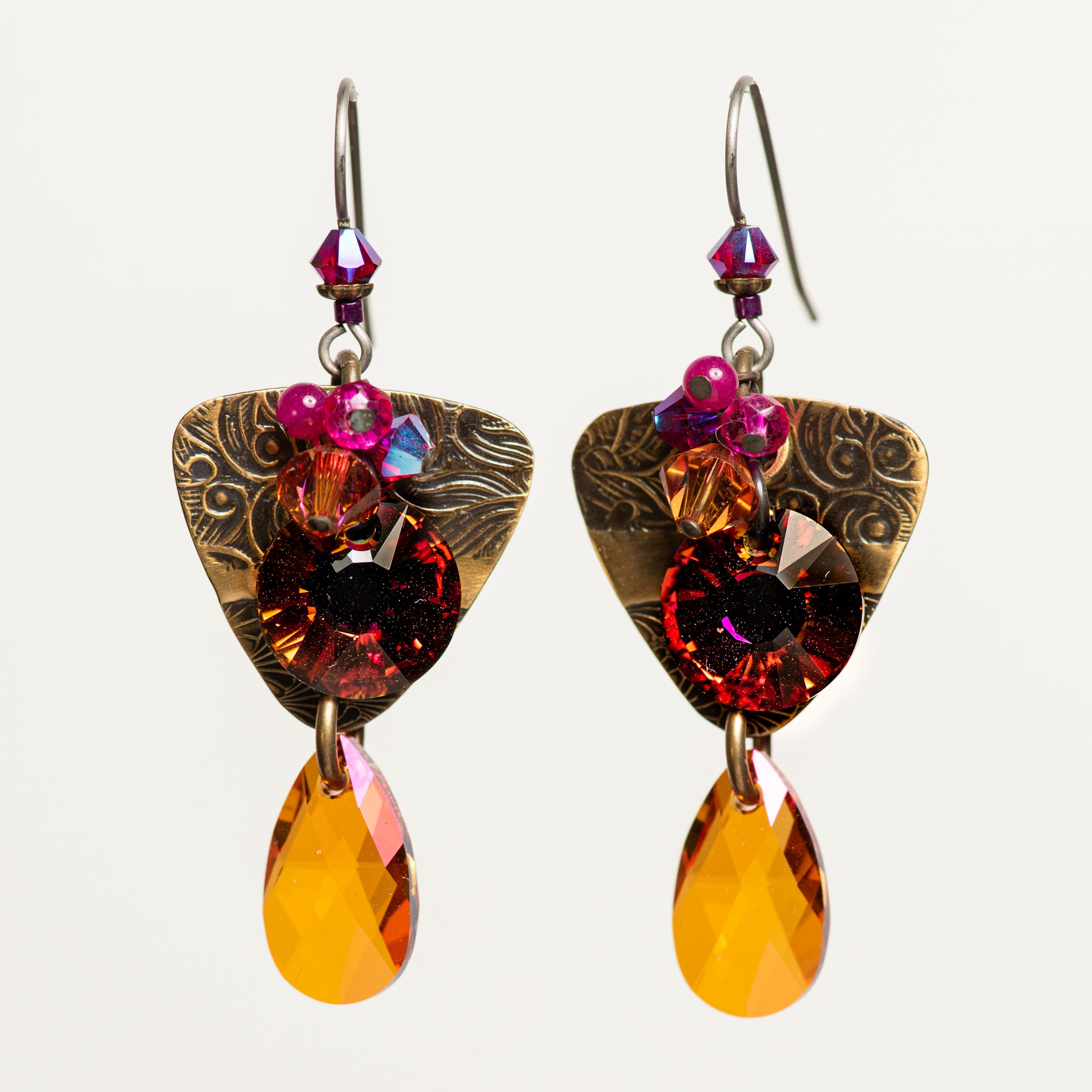 A handmade colorful jewelry garden | Rose Garden | Honica’s garden!
