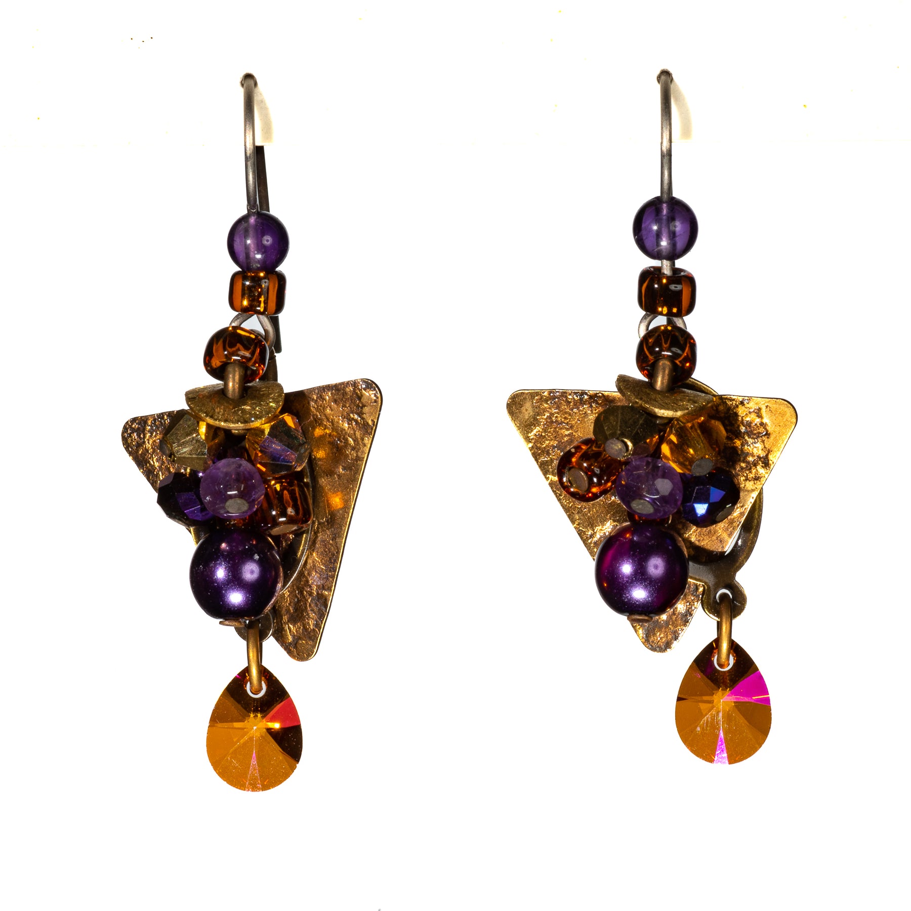 Handmade jewelry in royal colors | Gloriana | born of artisan, Honica!