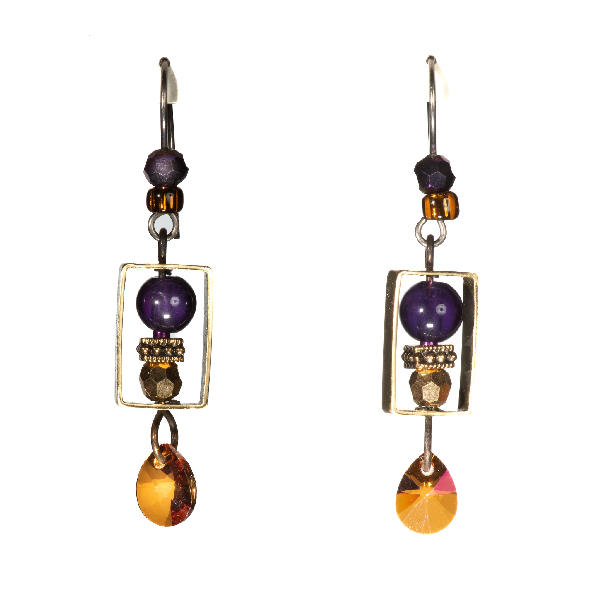 Handmade jewelry in royal colors | Gloriana | born of artisan, Honica!