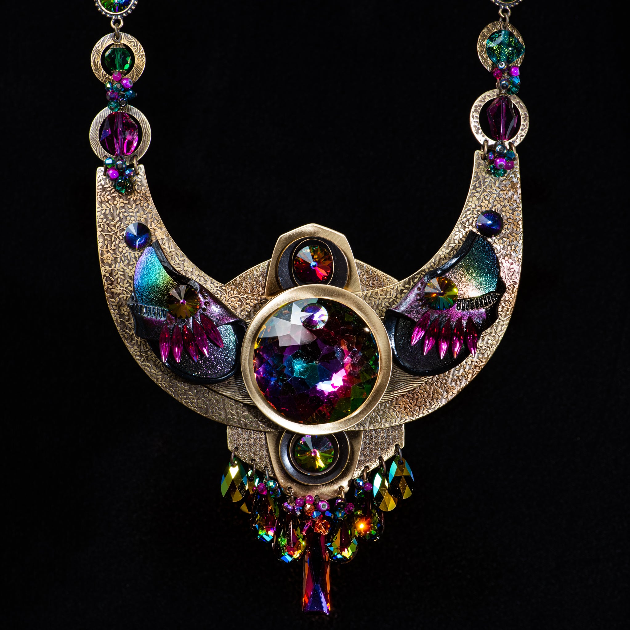 A handmade colorful jewelry garden | Rose Garden | Honica’s garden!